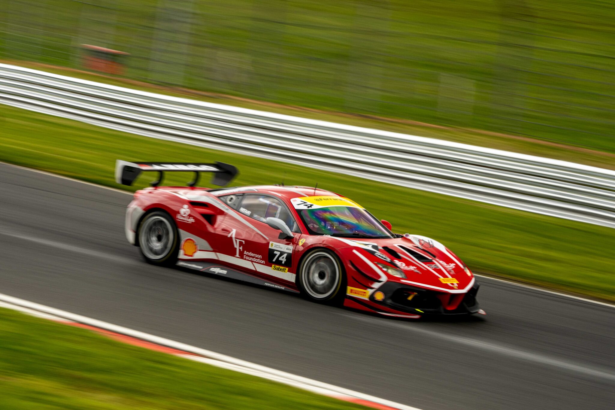 Stephen Dopson Ferrari Challenge UK Brands Hatch April 2024 - F1 Stills ...