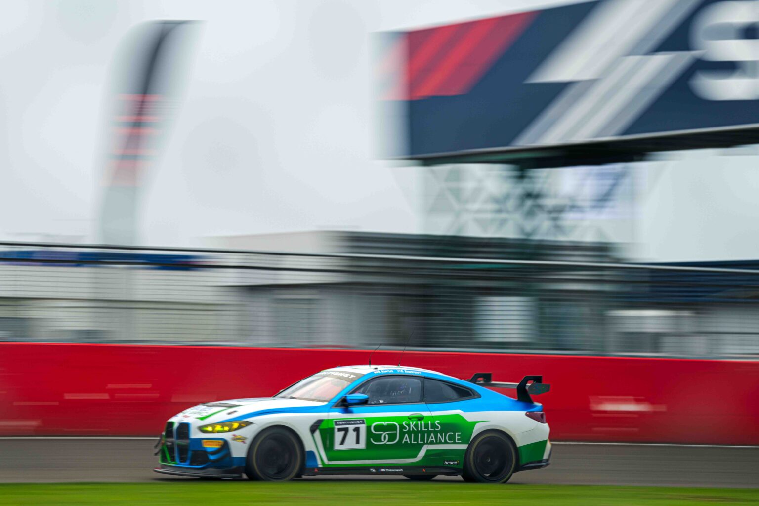 Silverstone 500 GT4 winners, Century Motorsport‘s BMW M4 GT4 Evo with ...