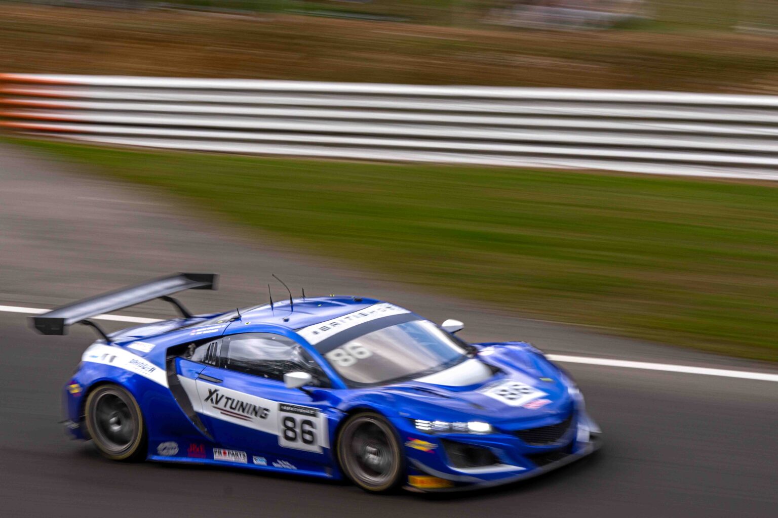 Bridger Motorsport's Honda NSX GT3 Evo II in the British GT ...